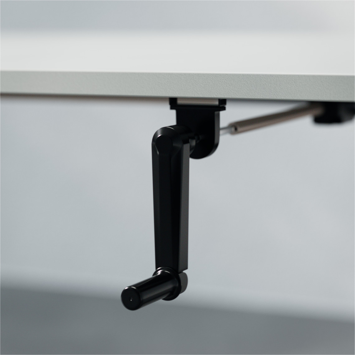 Höj och sänkbart skrivbord - Standard med vev