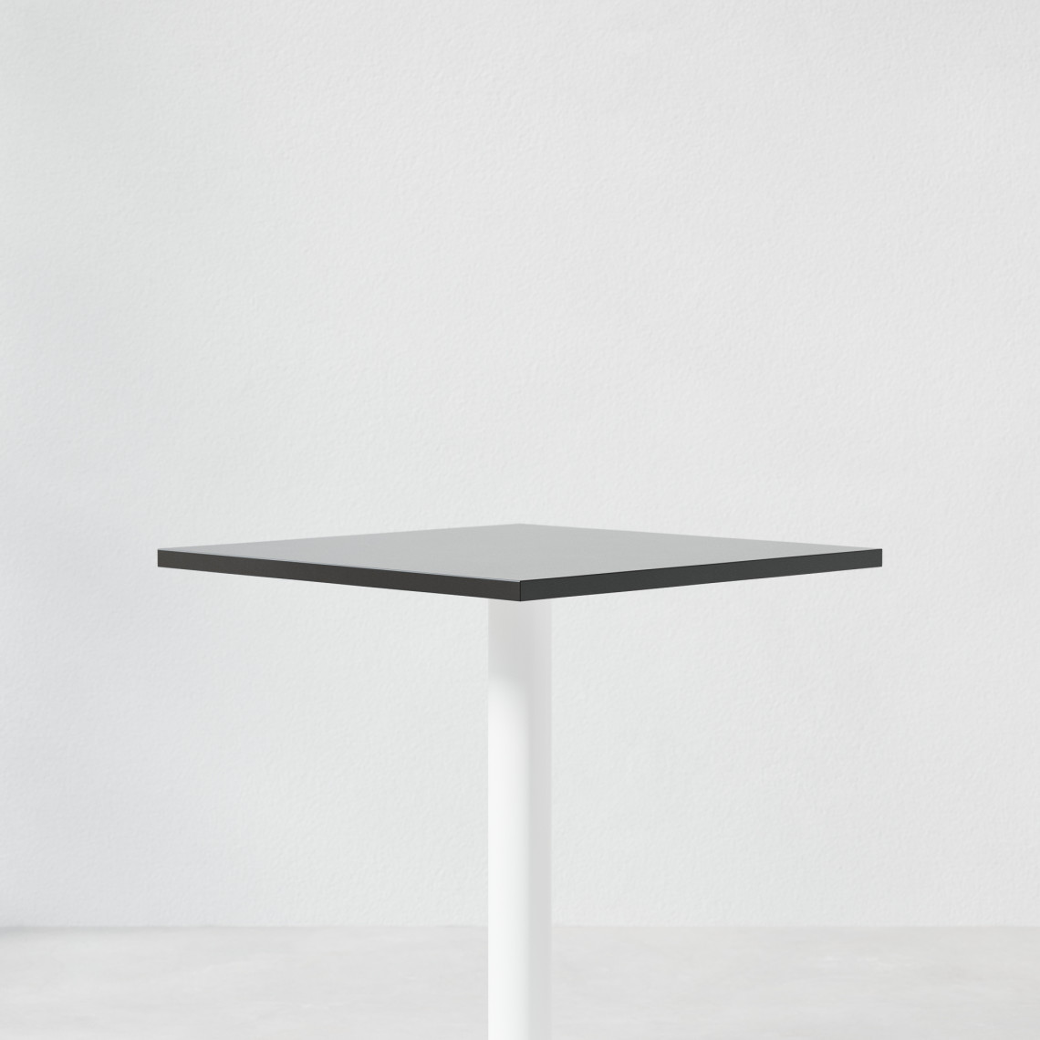 Cafébord Kvadrat - Runt pelarstativ