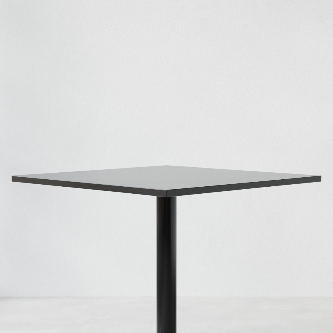 Cafébord Kvadrat - Runt pelarstativ