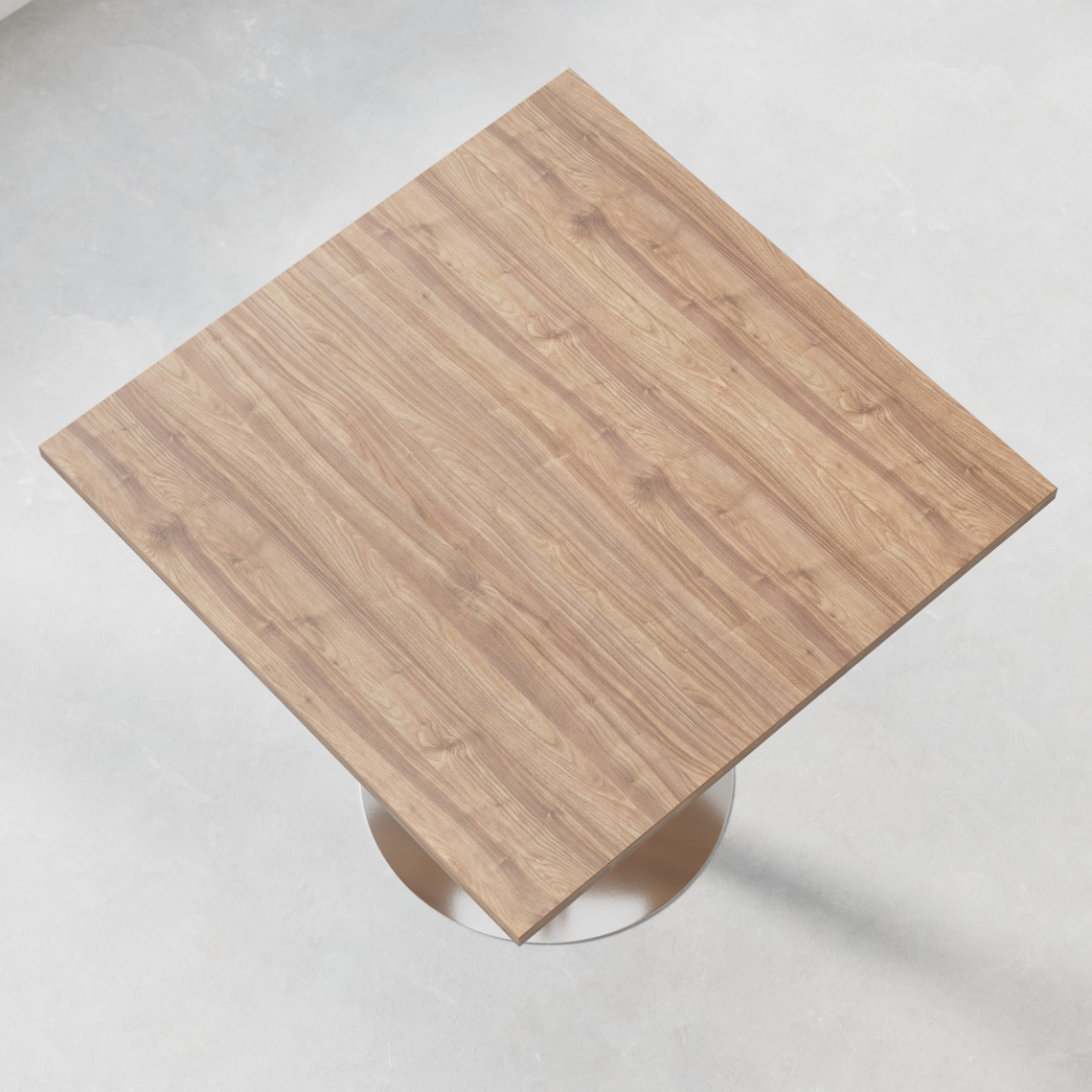 Cafébord Kvadrat - Runt pelarstativ