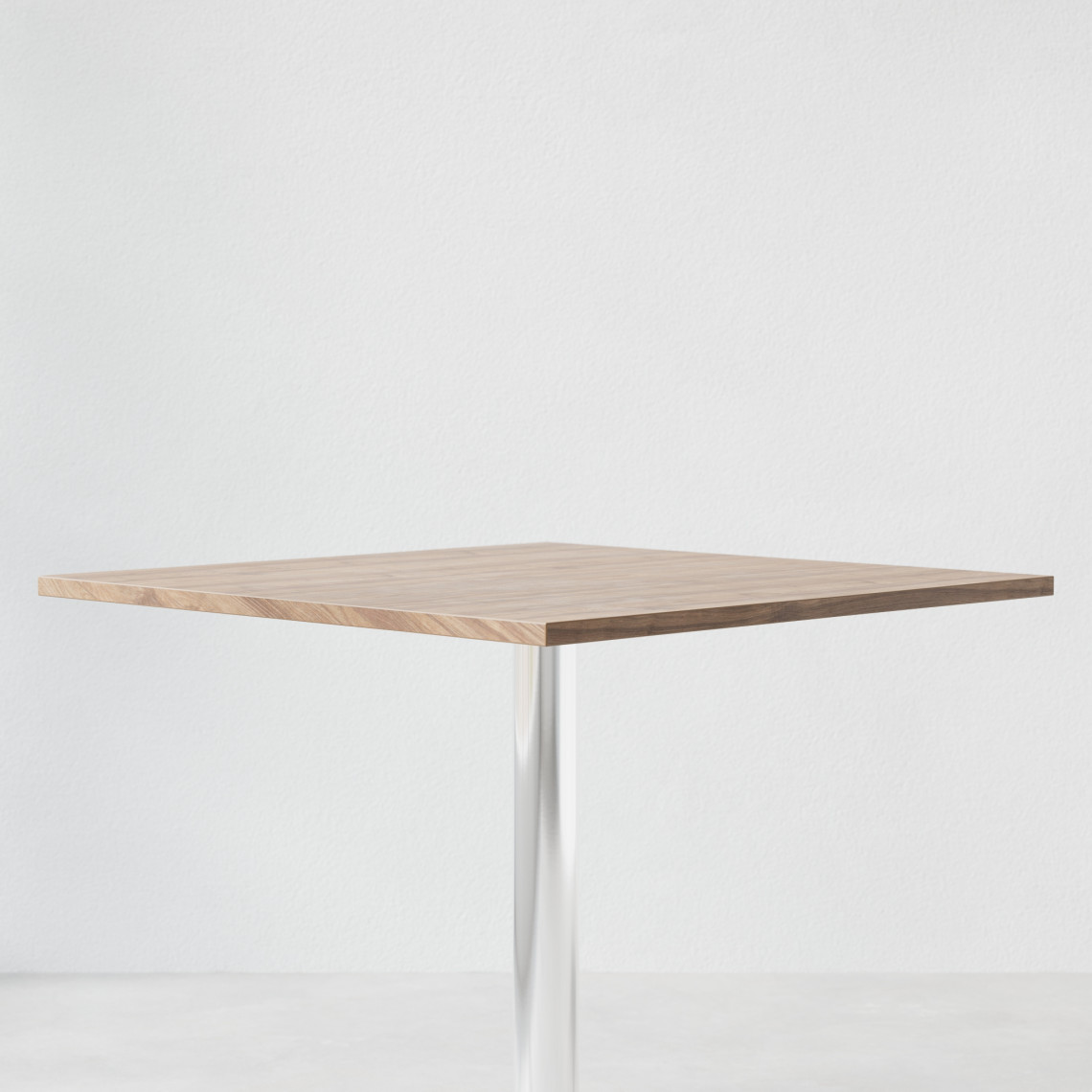 Cafébord Kvadrat - Runt pelarstativ